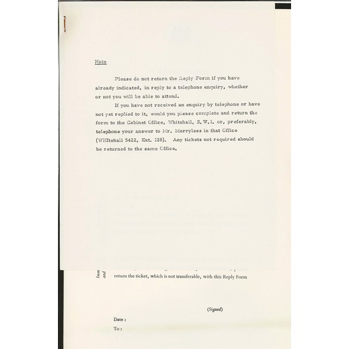 Original Letter To Miss Joan Bright Later Mrs Phillip Astley Dated 27