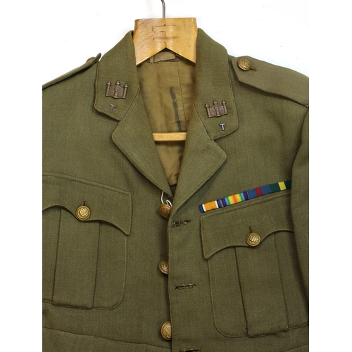 WW1 Cuff Rank Tunic named to Lieut-Colonel Louis Tebbutt of the ...