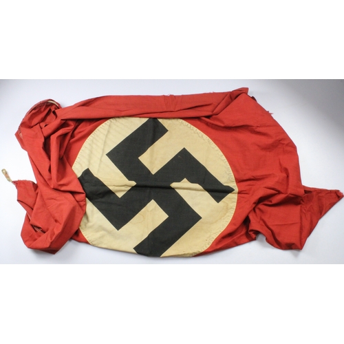 German WW2 original large NSDAP party flag, vendor states removed from ...