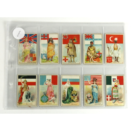 Cope - Flags, Arms & Types of all Nations (numbered), complete set in ...