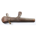 WW1 leather cavalry rifle bucket for the SMLE fits on to the saddle no ...