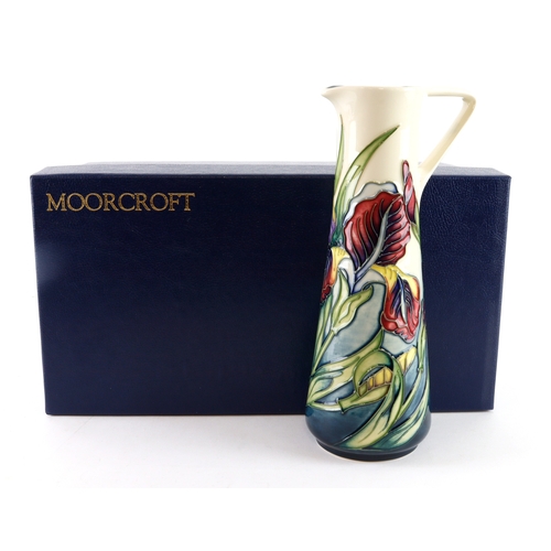 Moorcroft 'Iris' pattern jug (MCC, no. 740), dated 1996, makers marks ...