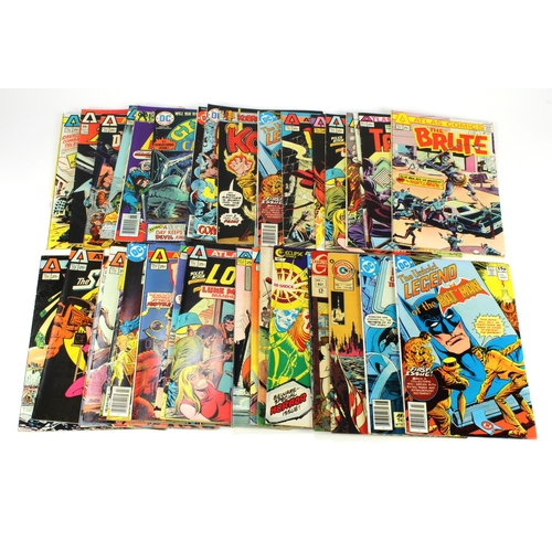 Comics. A collection of approximately thirty-five comics, mostly no. 1 ...