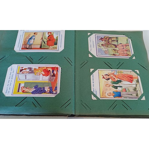 Comic, original selection in album & loose (approx 108 cards)
