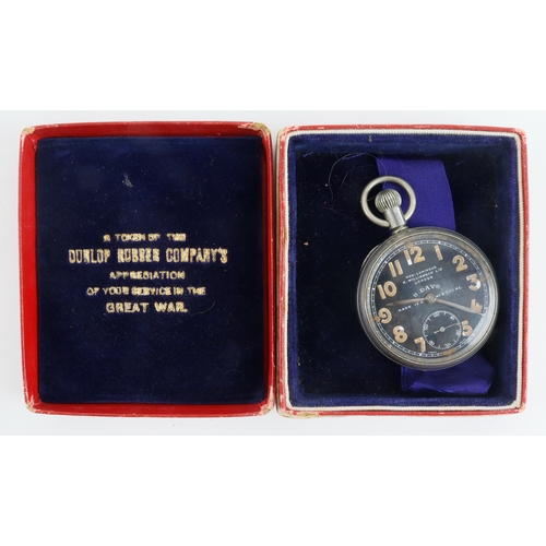RFC scarce pilots pocket watch mark IV A, made by H Williamson, London ...