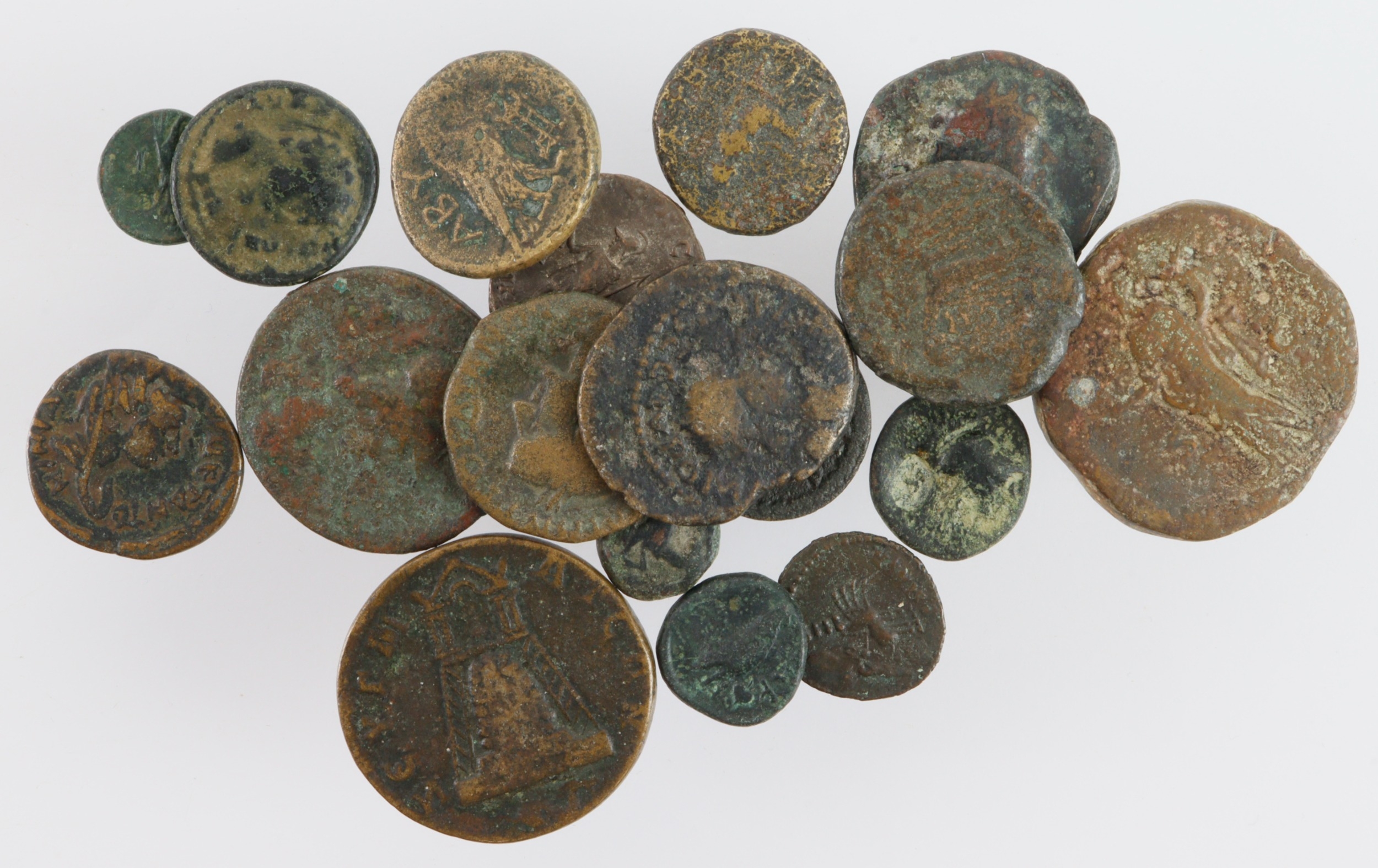 Ancient Bronze Coins (18) Greek and Roman Imperial, and Provincial ...
