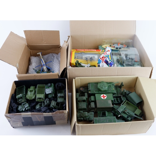 Dinky. A collection of Dinky Military models, including Submarine ...