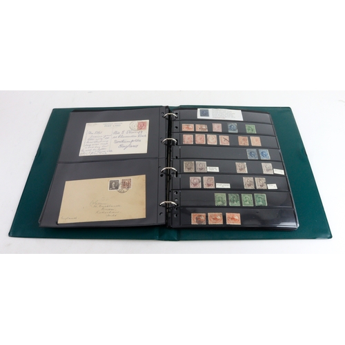British Commonwealth original unpicked collection in binder on hagner ...