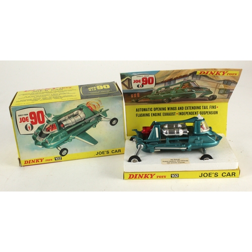 Dinky Toys, no. 102 'Joe 90 Joe's Car', with insert, contained in ...