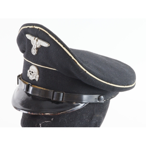 Allgemeine SS Black Cap. Advanced wear. Celluloid missing. Replacement ...