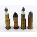 Snider and Martini-Henry rifle .577 inert cartridges, being a circa ...