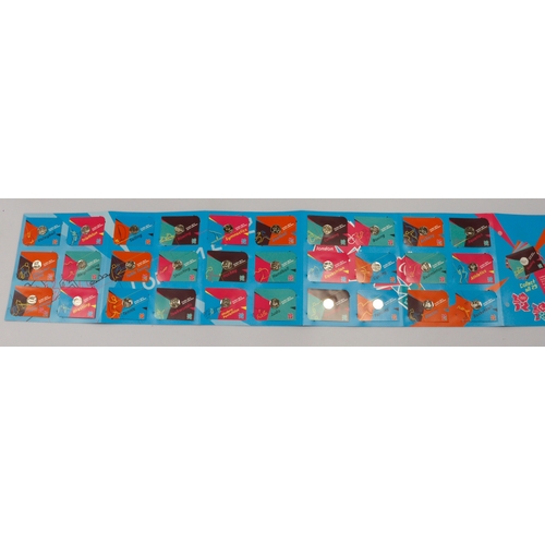 Fifty Pences (29 + completer medal) complete set of London 2012 ...
