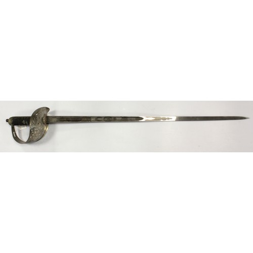 Sword: A good George VI Pattern 1897 infantry officer's sword. Blade 32 ...