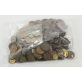 GB & World Coins approx. 3KG, a few silver noted.