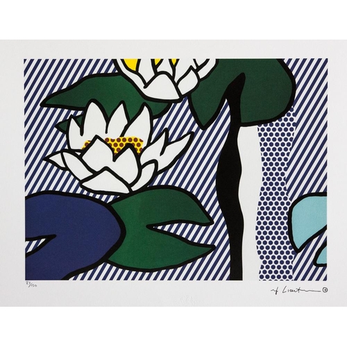 Roy Lichtenstein (after) Â "Water Lily" limited edition of 150 ...