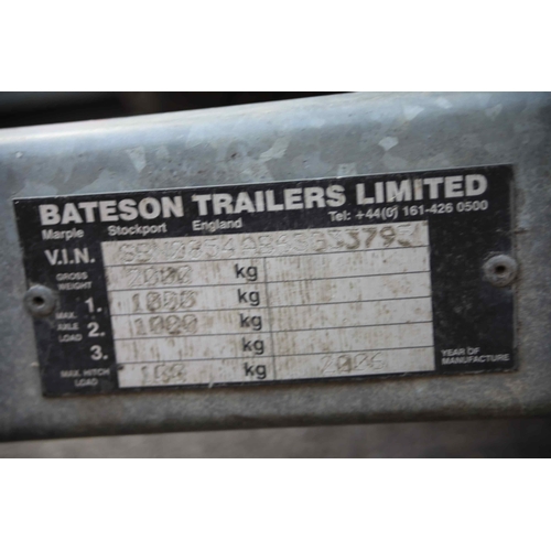 Bateson Twin Axle Trailer