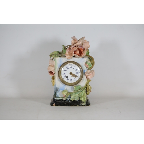19th Century French Barbotine Majolica Clock by Jean Pointu This ...