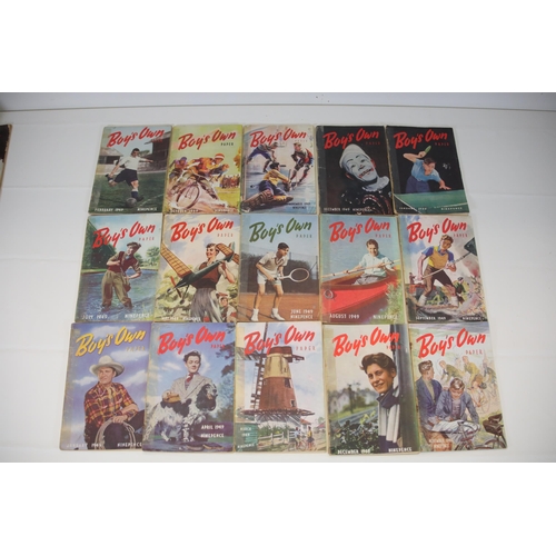 Vintage Boys Own Paper Magazines Collection (1947-1952) Description ...