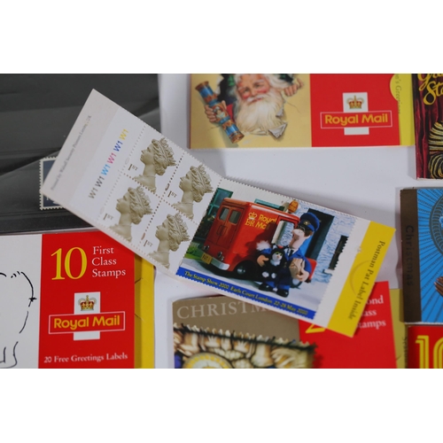 **Collection of Royal Mail Stamp Booklets** This collection features an ...