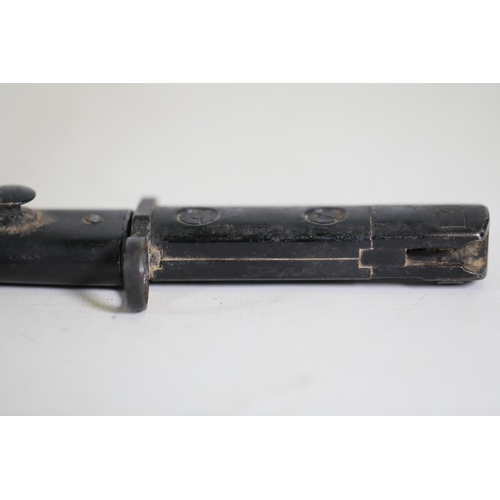 British L1A3 Bayonet with Markings and Scabbard This British L1A3 ...
