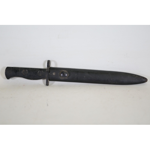 British L1A3 Bayonet with Markings and Scabbard This British L1A3 ...