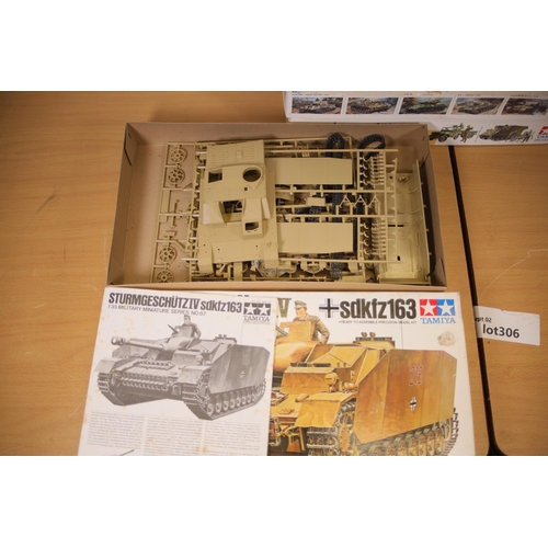 Tamiya 1/35 Scale Military Model Kits This collection features five 1/ ...