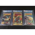 Set of Three Atlas Comics "Tiger-Man" Issues, CGC Graded This ...