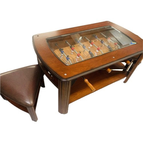 Vintage Table Football Table with matching stools and table top ...
