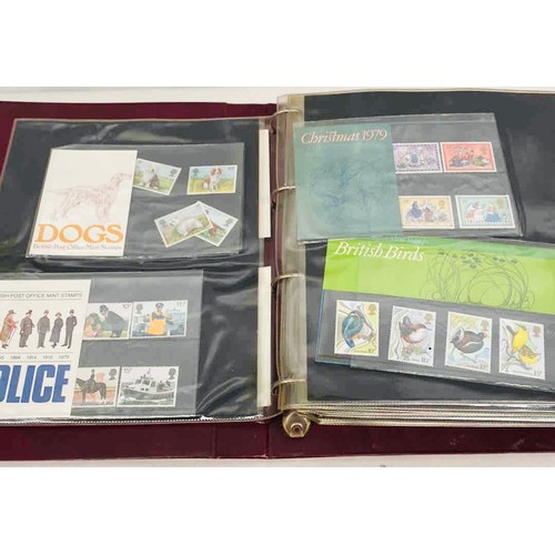 Extensive collection of British Royal Mail Post office mint stamp sets ...