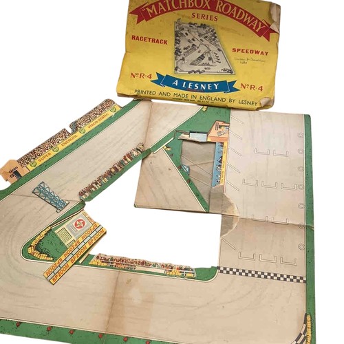 Matchbox Roadway Series No.4 folding cardboard racetrack and speedway ...