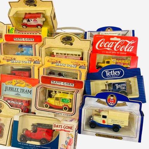 Collection of boxed die-cast promotional vehicles by Lledo, Oxford Die ...