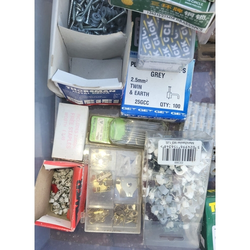 2 BOXES FULL OF HARDWARE ITEMS 2 Boxes full of hardware items including ...