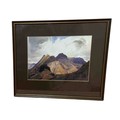 Langdale Pikes From Lingmoor By William Heaton Cooper