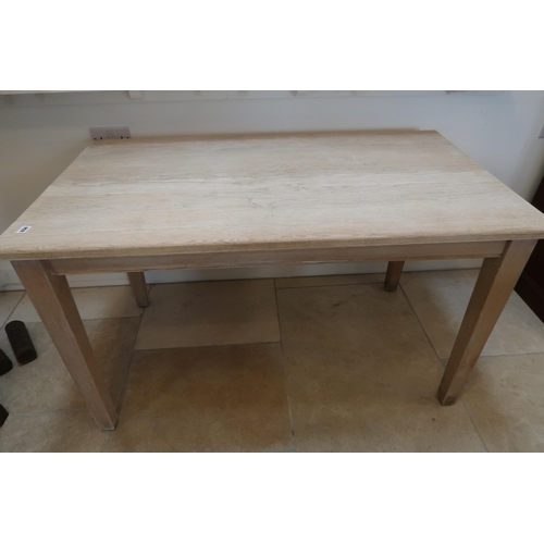 A Neptune oak dining table - 125cm x 70cm
