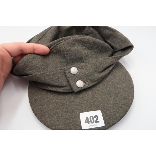 A 1940's German or Austrian issue M43 Field Cap.