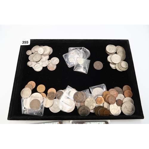 A Mixed Quantity of British Silver Milled Coinage together with copper ...