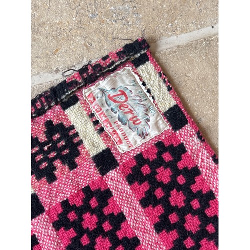 A Pair of Derw Welsh Blankets 214 x 160cm 209 x 153cm