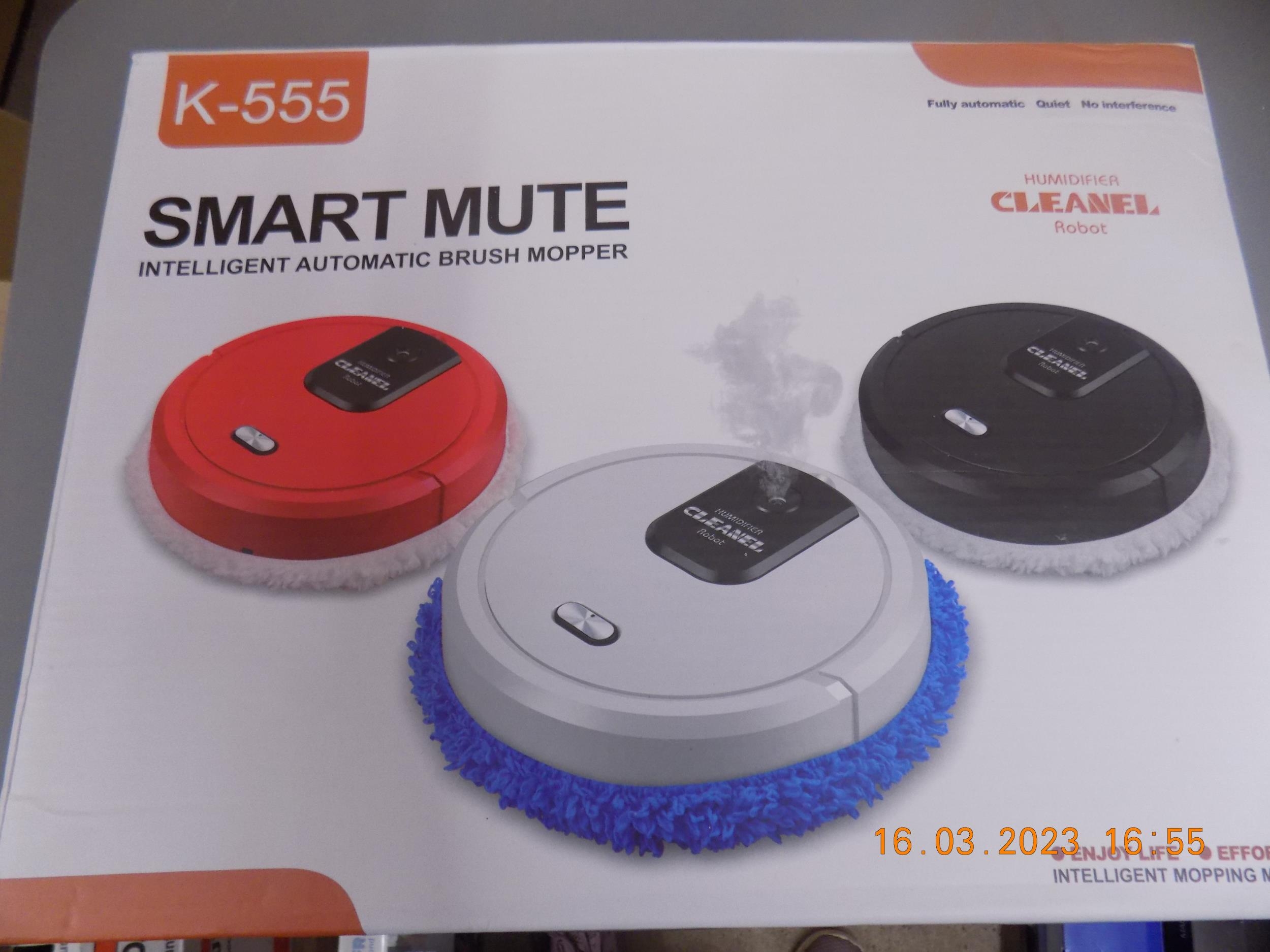 K-555 Smart Mute Intelligent Automatic Brush Mopper