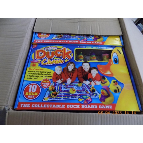 Box of 16 Bathtime Duck Chase Games