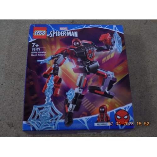 Lego Marvel Spiderman #76171 Miles Morales Mech Armour