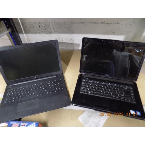 Dell and HP Laptops