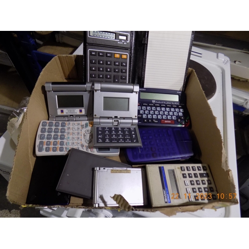 Box of Mixed Calculators