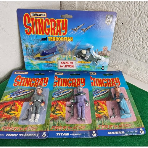 Matchbox Stingray and Terrorfish, Titan Evil Sealord SR2545, Captain ...