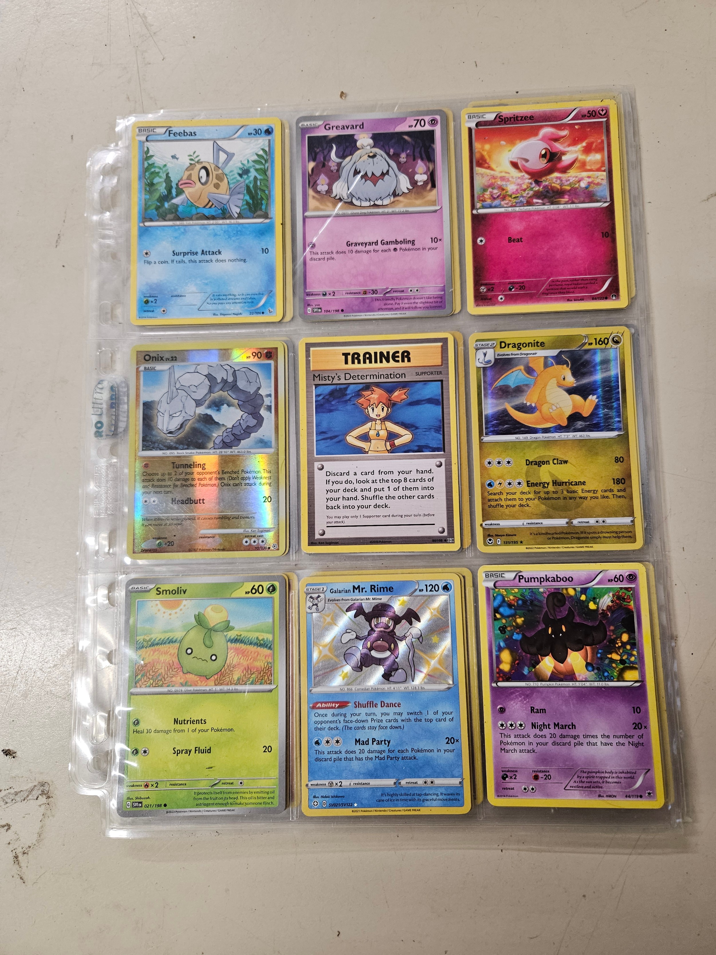 Mixed Pokemon Cards. Inc Holos