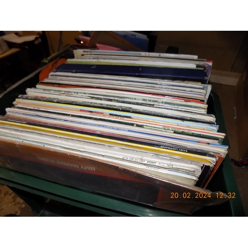 Box of Vinyl LP's