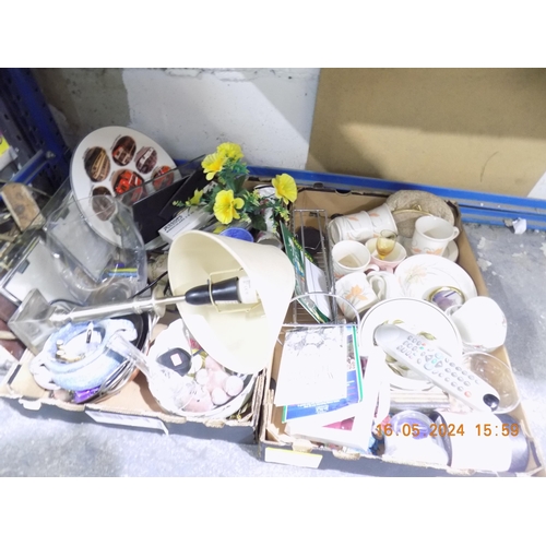 2 Boxes of Household Misc