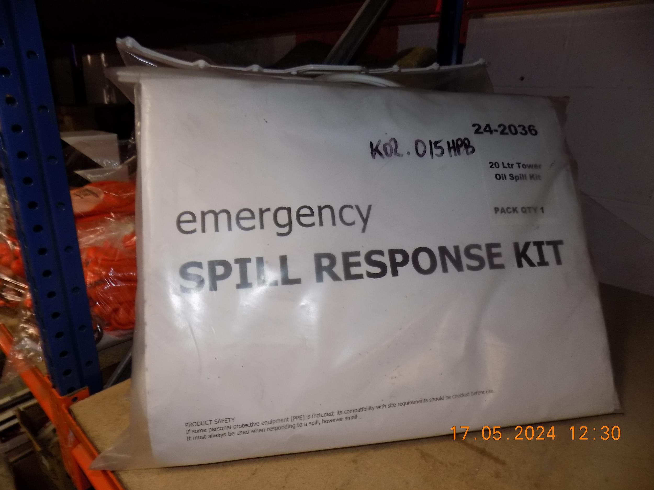2 Emergency Spill Response Kits
