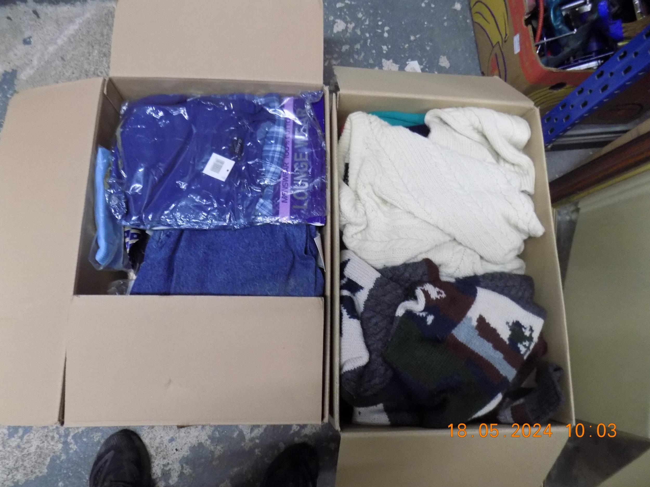 2 Boxes of Clothing