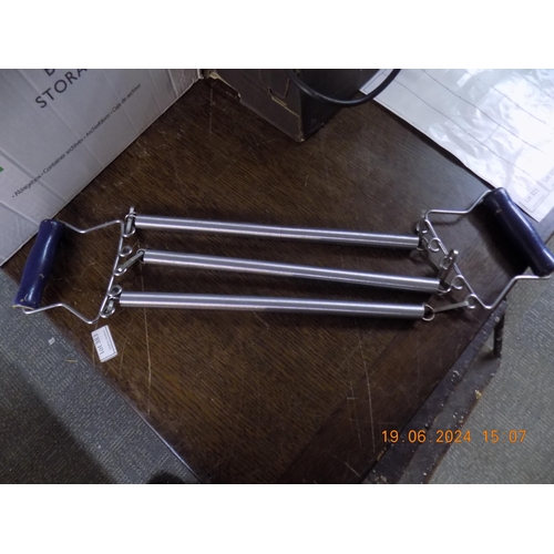 Vintage 5 Spring Grip Dumbbells Weight Training Gymnasium