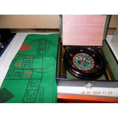 Cased Roulette Set